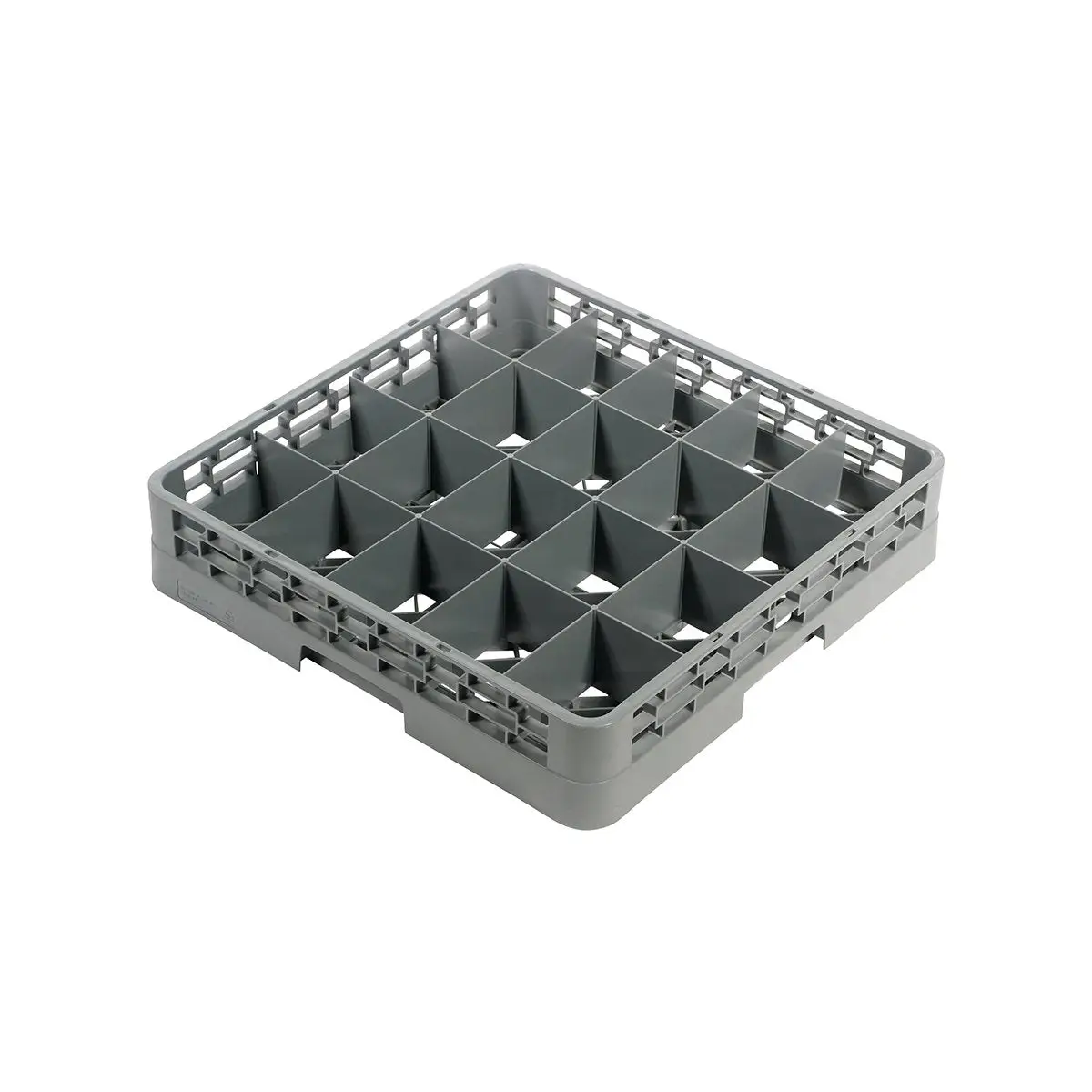 Unica Glass Rack 20 Compartment 500x500x100mm