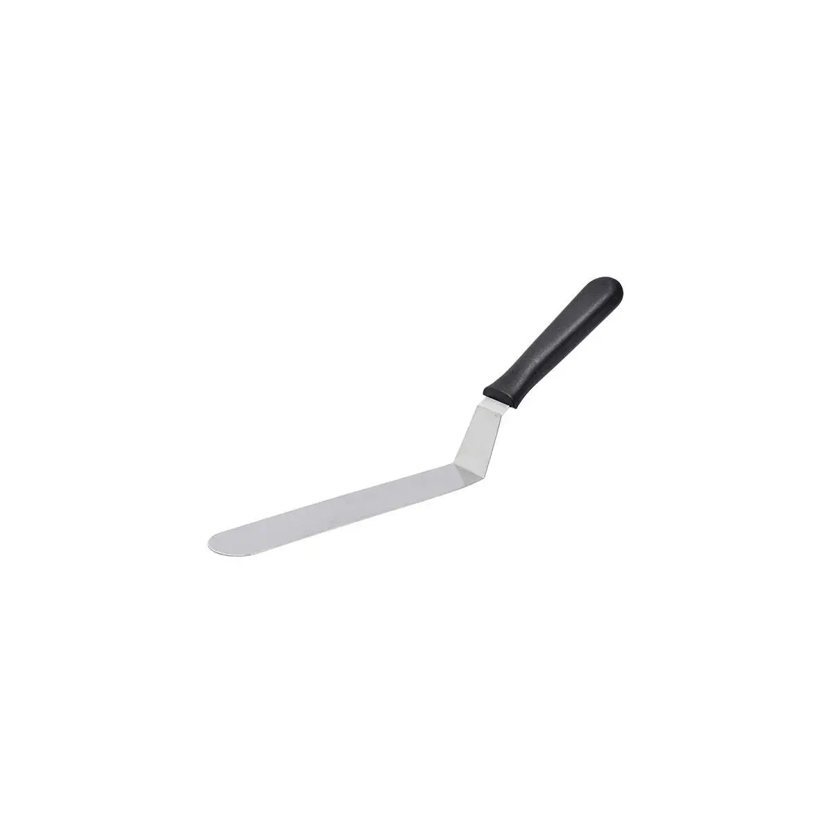 Chef Inox Spatula/Pallet Knife Cranked 215X40X390mm Blk Hdl