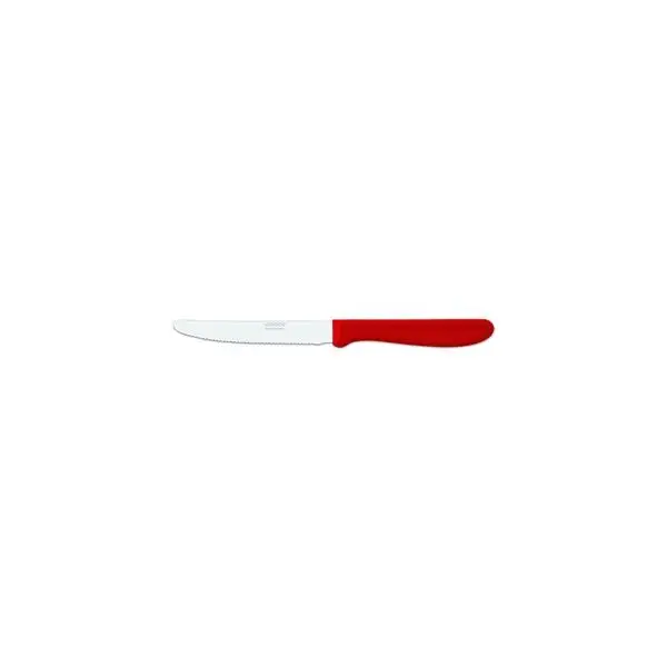 Arcos Paring/Steak Knife Red Handle-110Mm | Serrated