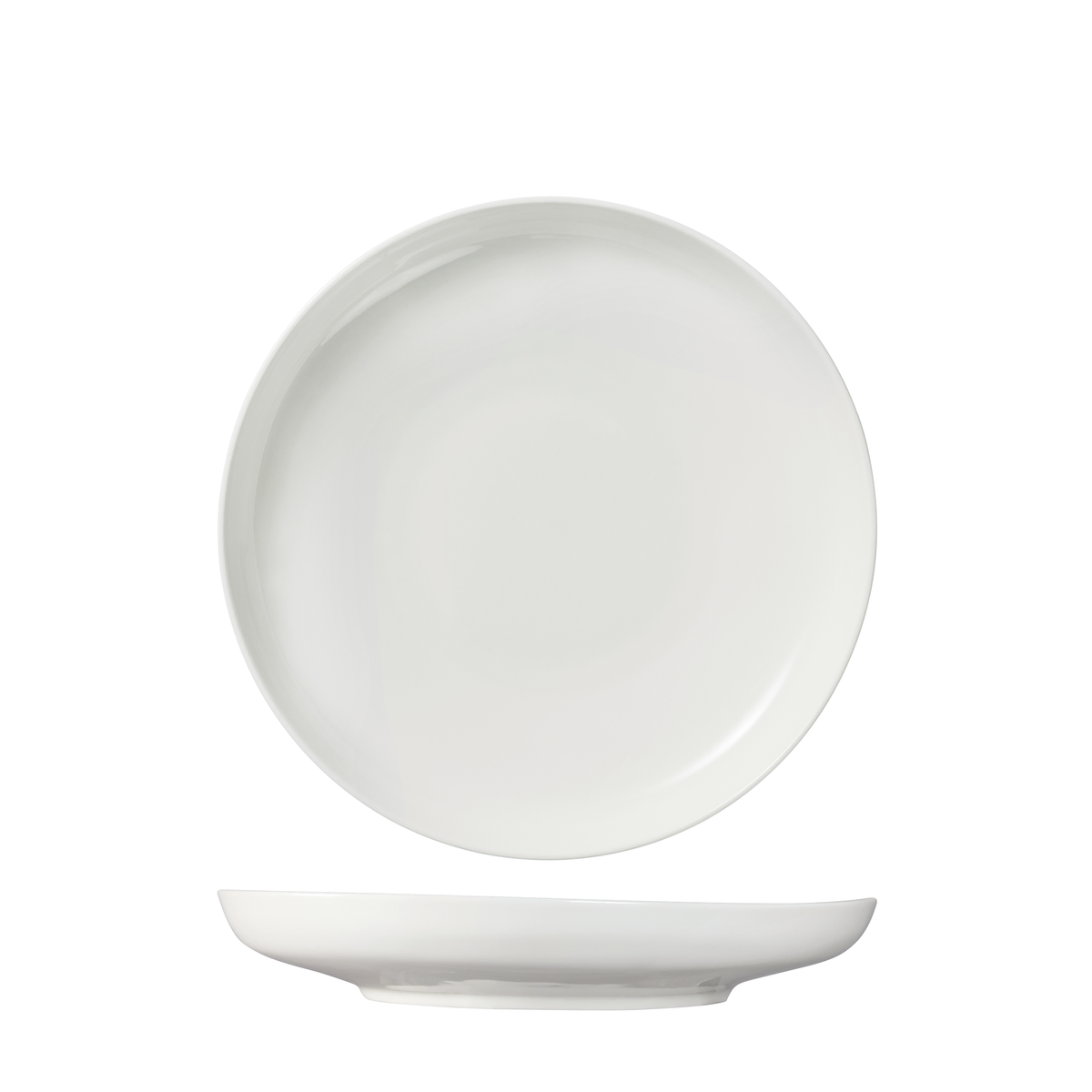 Ariane Serenity Gourmet Plate Wide Rim 220mm White