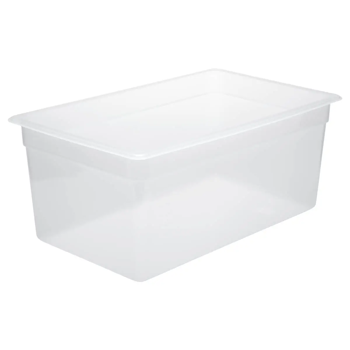 Chef Inox GN Storage Container Polypropylene Size 1/1 x 65mm Clear