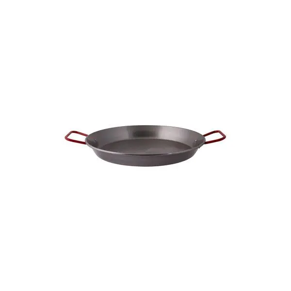Pujadas Paella Pan-Black Steel, 340mm